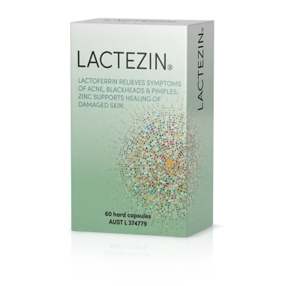 LACTEZIN® 60 capsule sealed carton. | Lactezin
